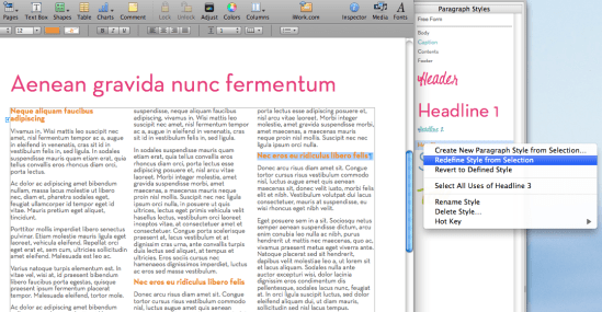 Easy Design with Templates in Apple’s [iWork] Pages – Publisher's Corner
